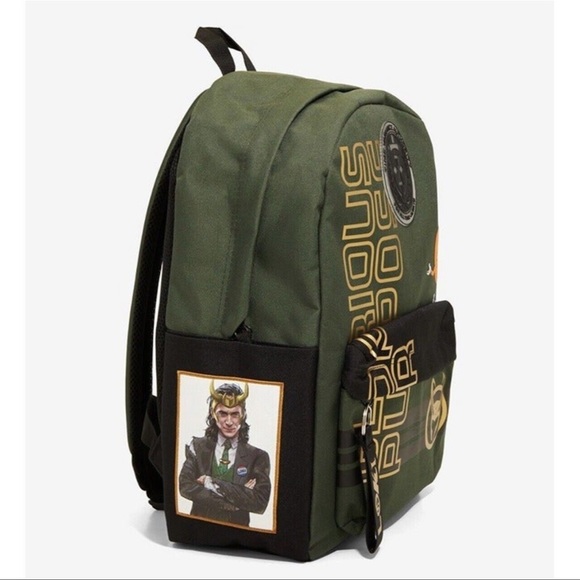 Hot Topic | Bags | Marvel Mcu Disney Loki Glorious Purpose Backpack ...